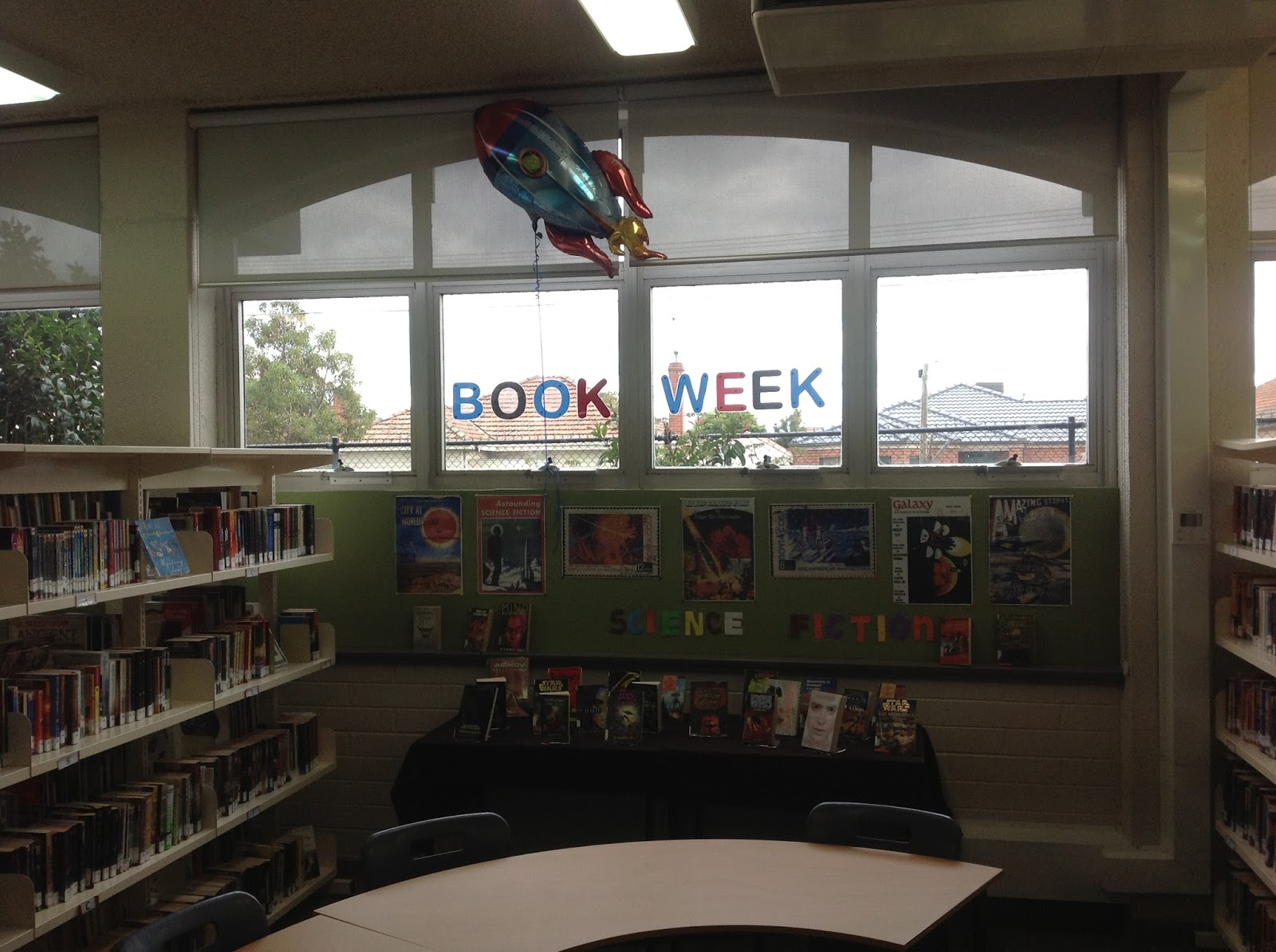 Coffey in the Library